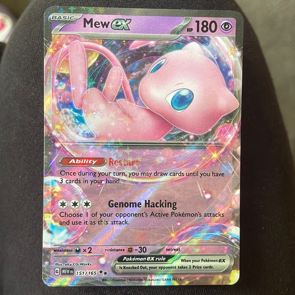 Pokemon Toys New Auth Pokmon Card Mew Ex 51165 Sv Scarlet And Violet 151 English Poshmark